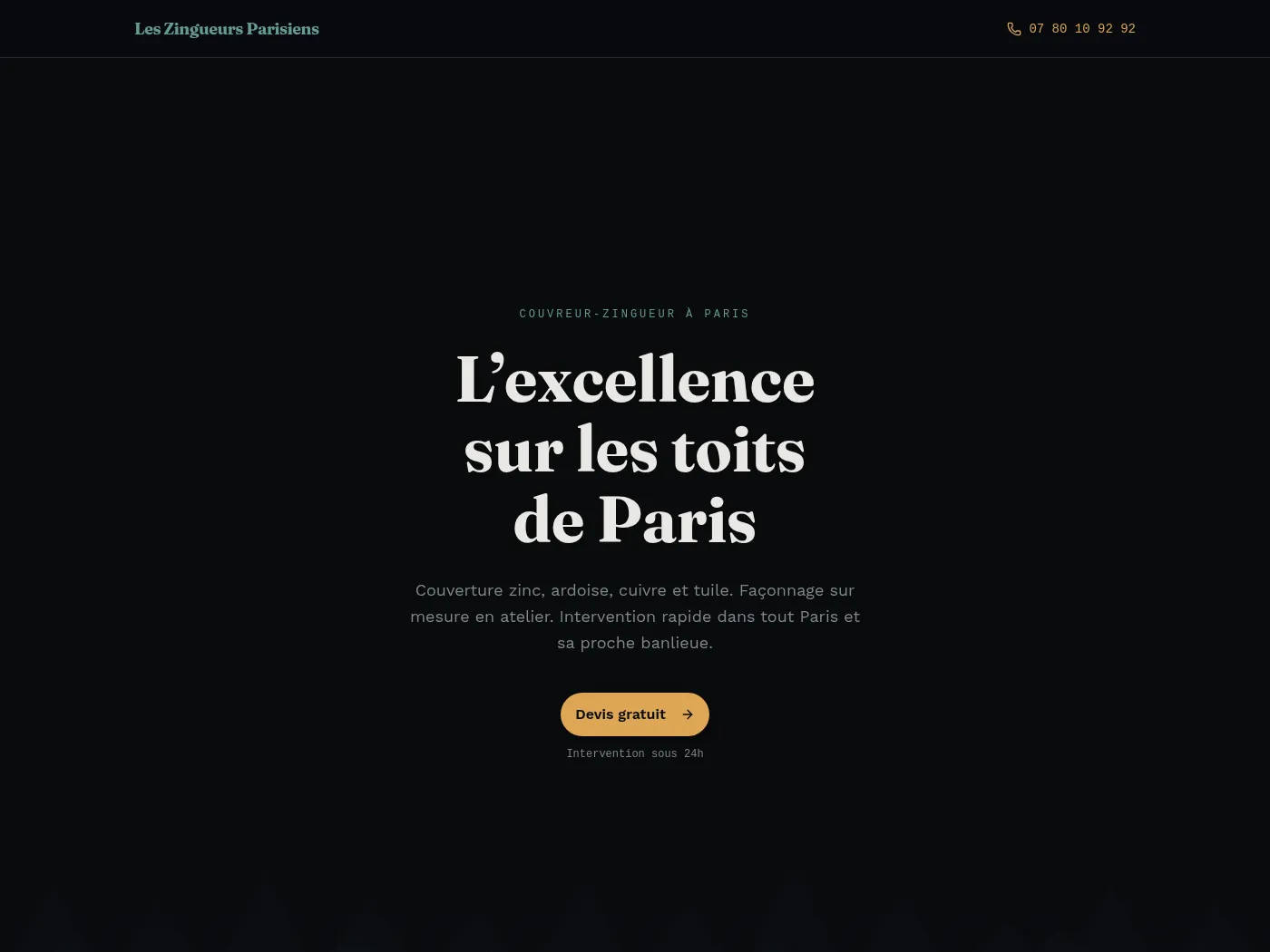 Les Zingueurs Parisiens Site