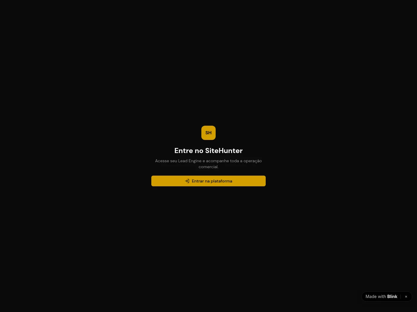 SiteHunter SaaS Platform