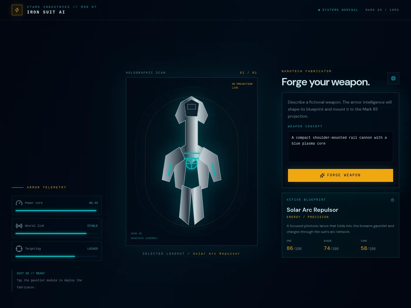 Iron Suit AI Mod