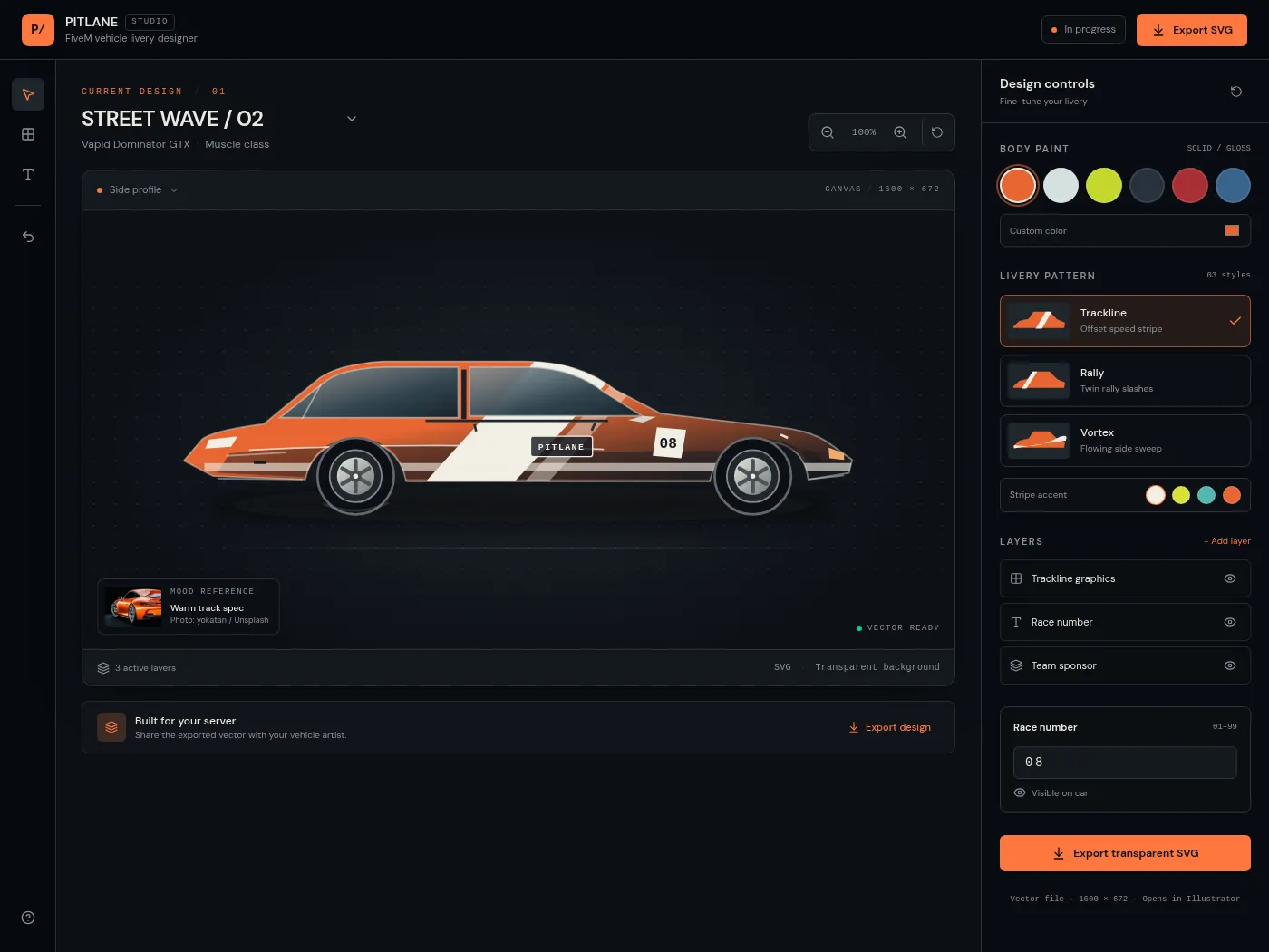 FiveM Car Skin Designer