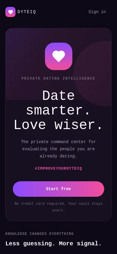 DYTEIQ Mobile Companion