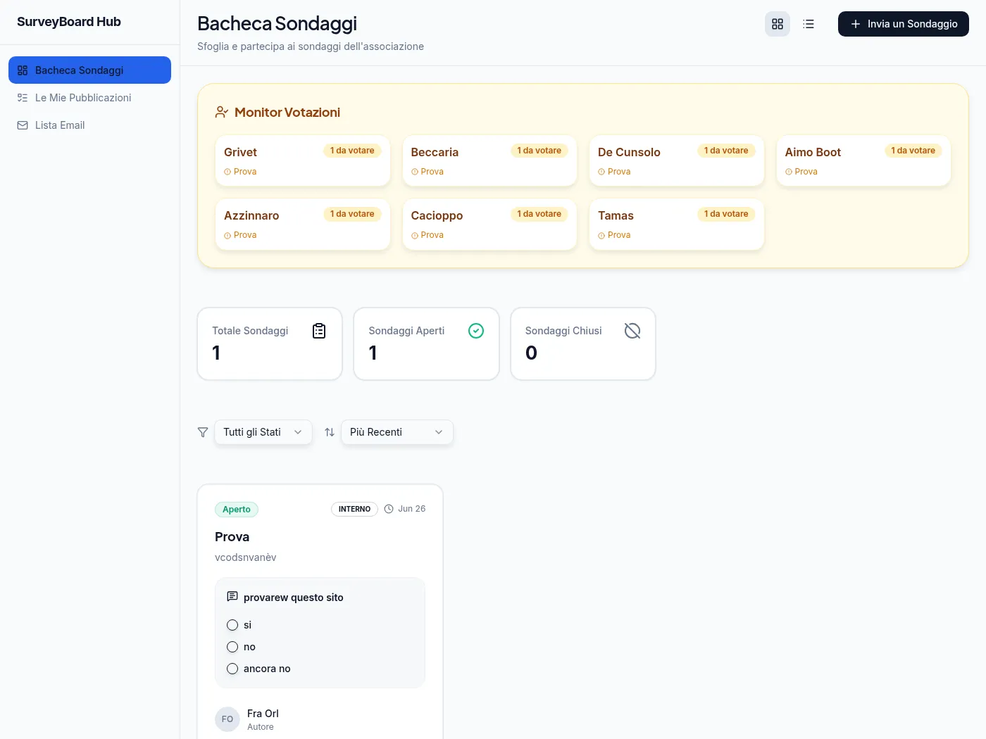 SurveyBoard Hub
