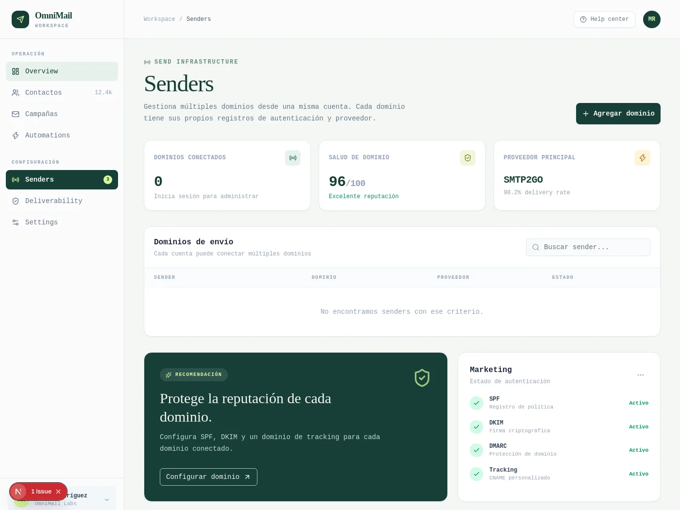 OmniMail SaaS Platform