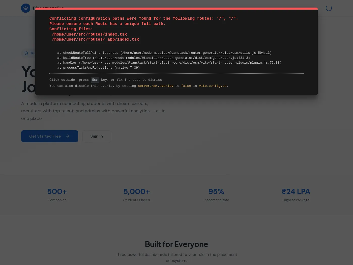 PlacementPro Portal