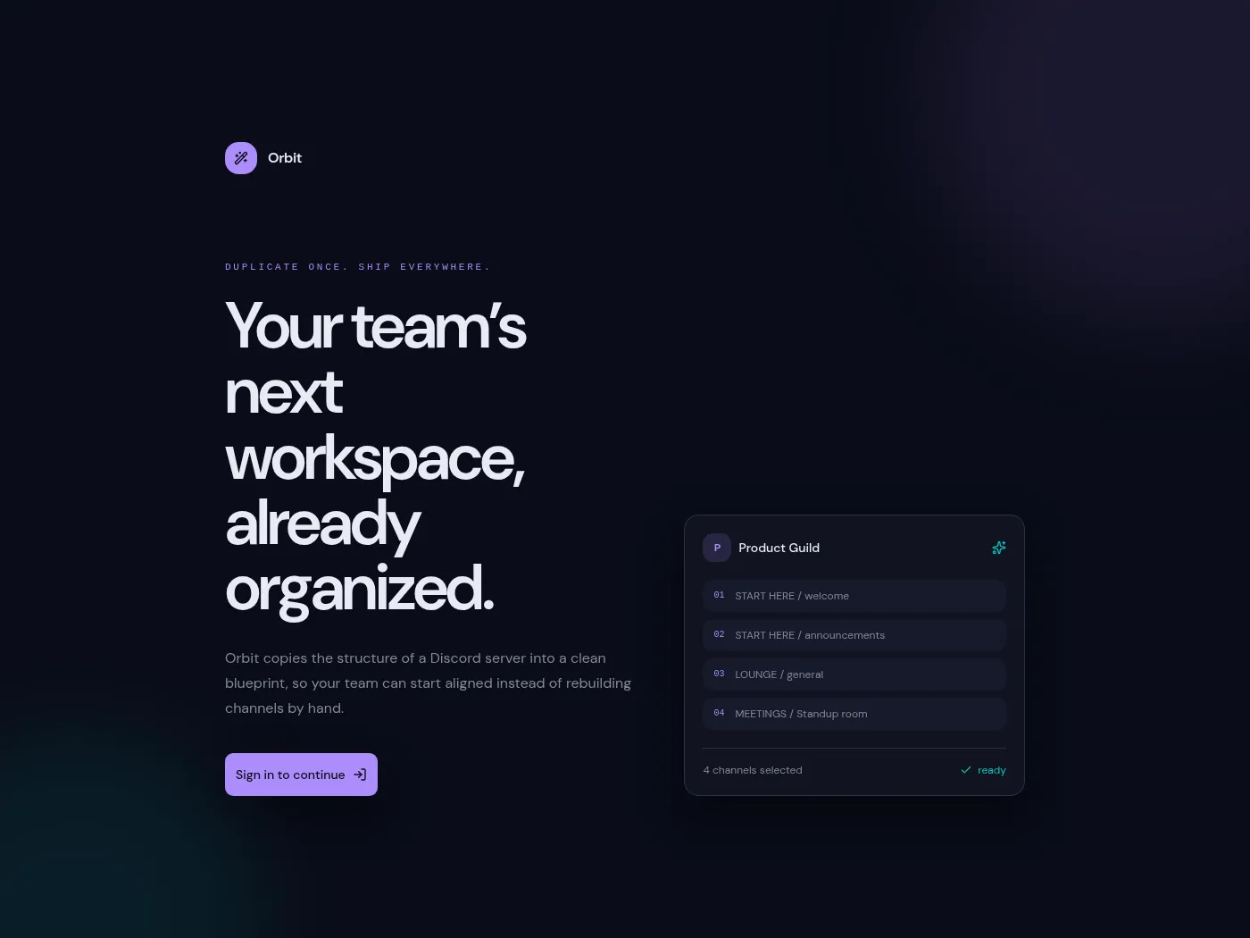 Discord Server Duplicator