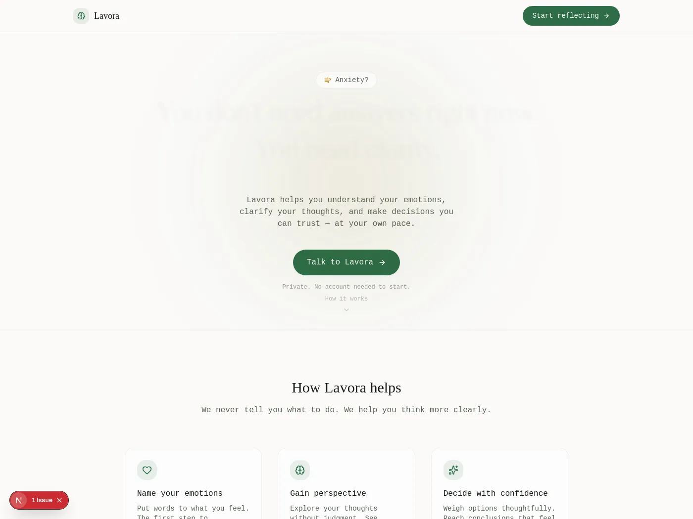 Lavora Emotional Clarity