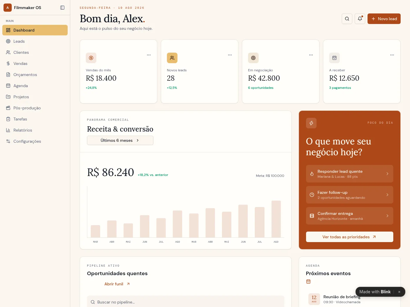 Filmmaker OS CRM Suite