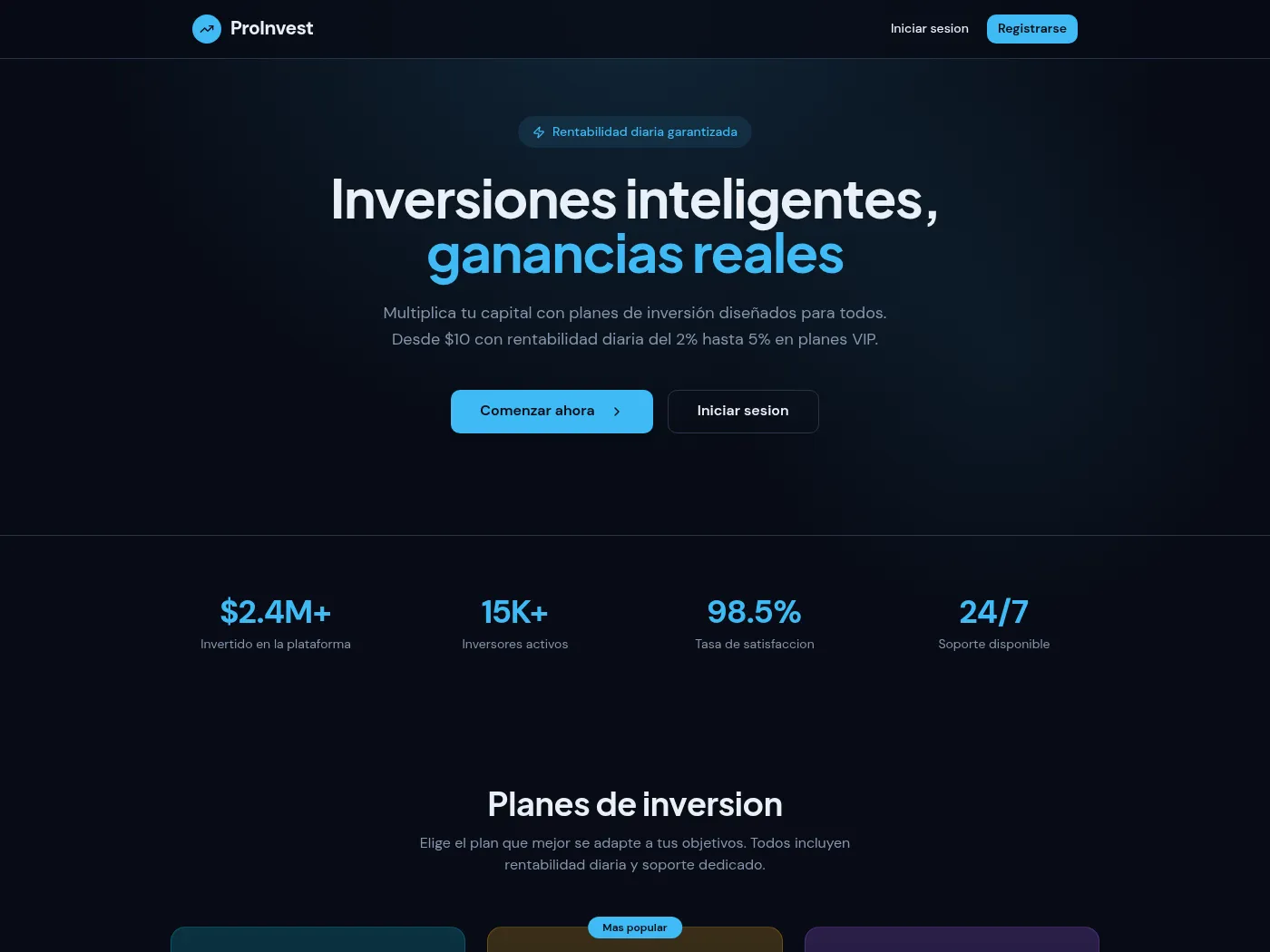 ProInvest Platform