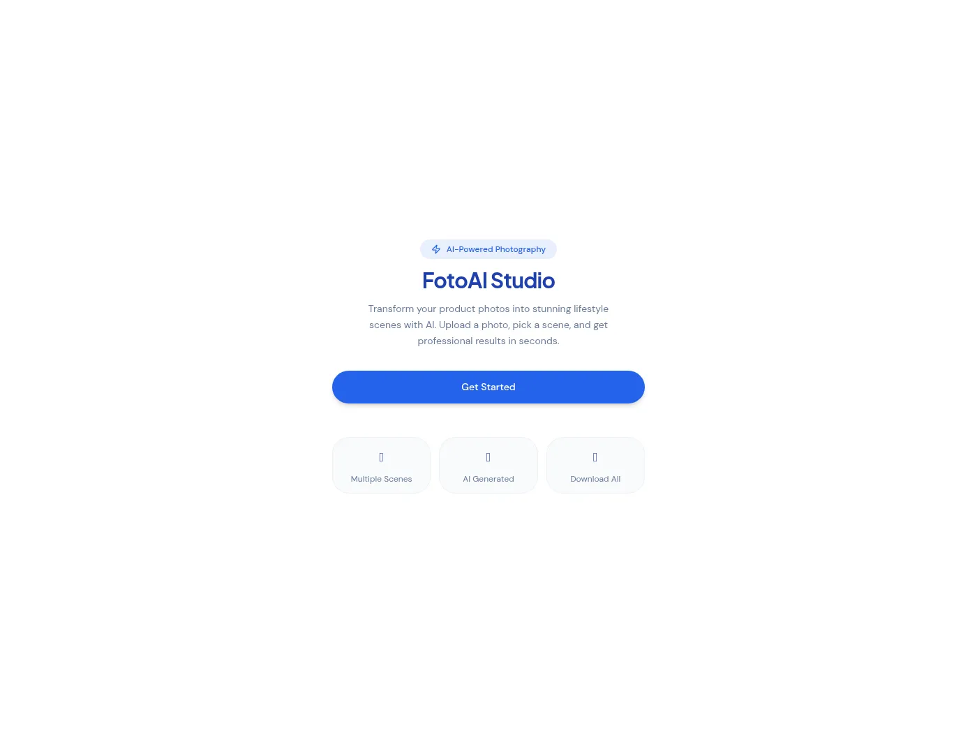 FotoAI Studio