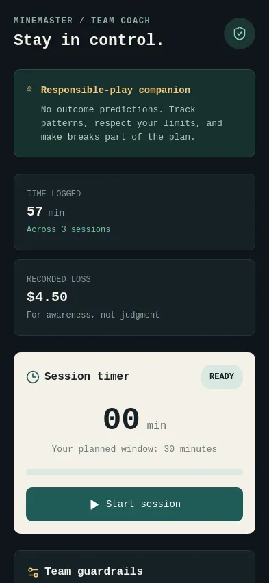 MineMaster AI Coach