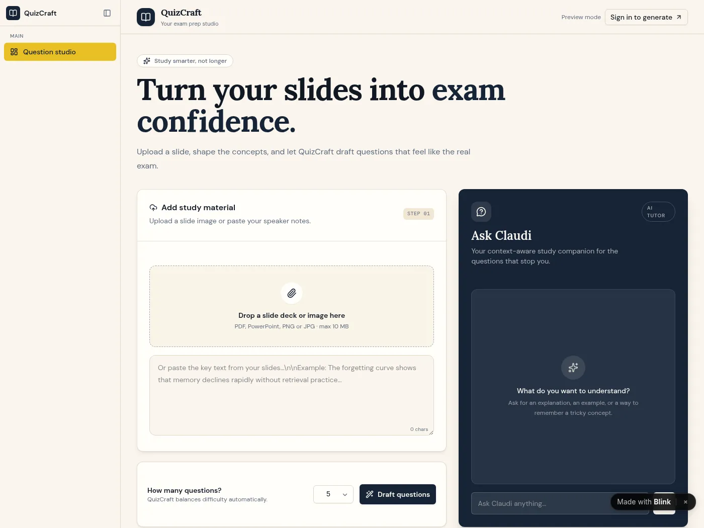 QuizCraft AI