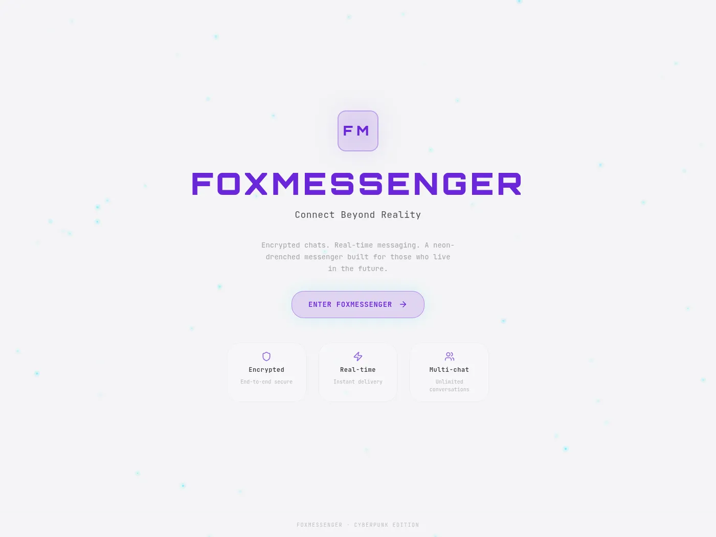 FoxMessenger Cyberpunk Edition