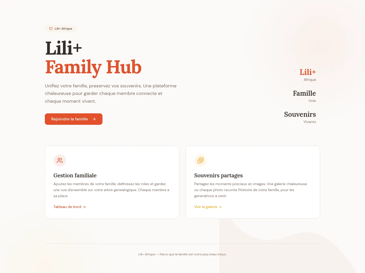 Lili+ Family Hub