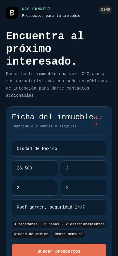 C2C Real Estate Connector
