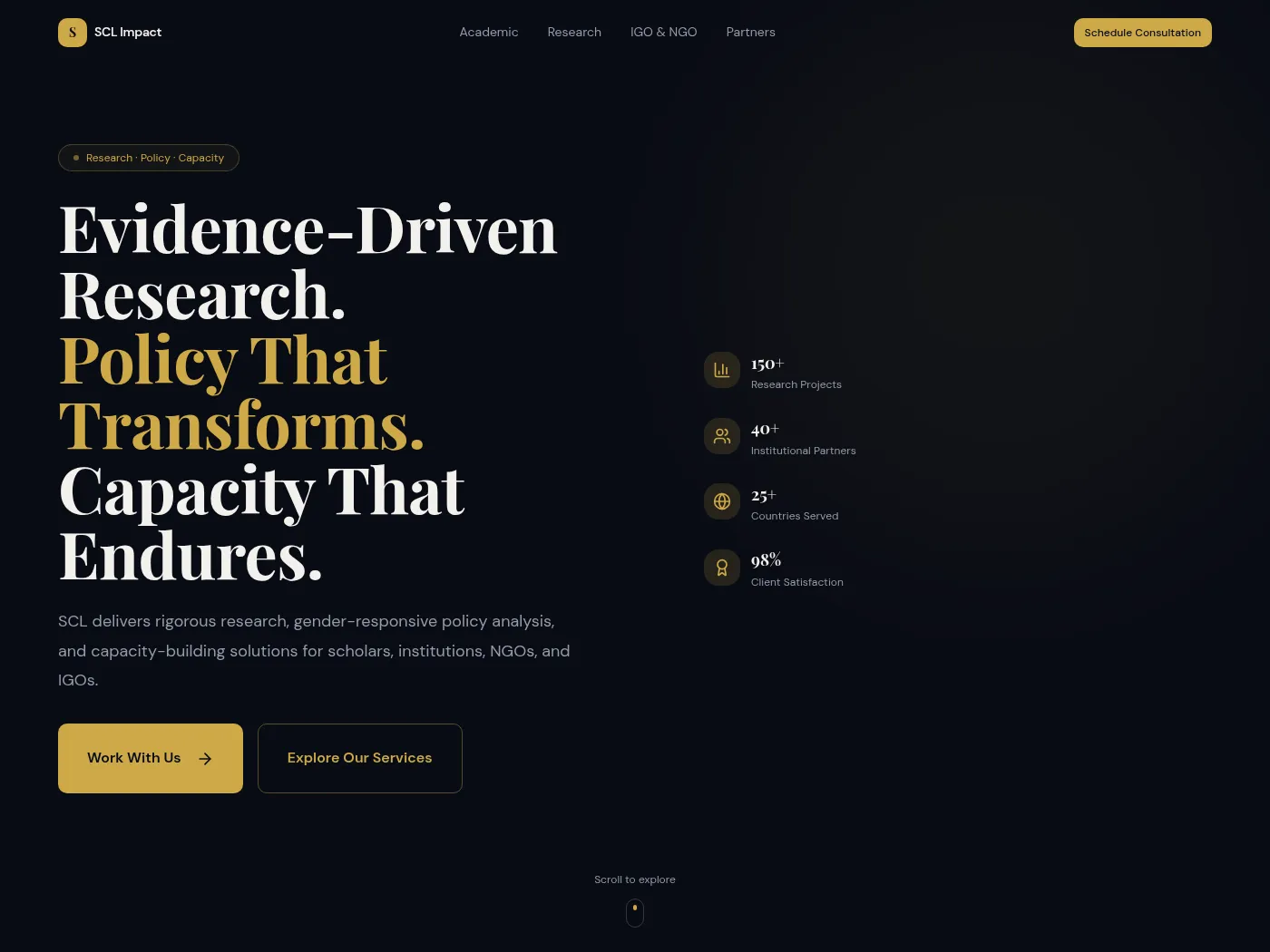 SCL Impact Web Design