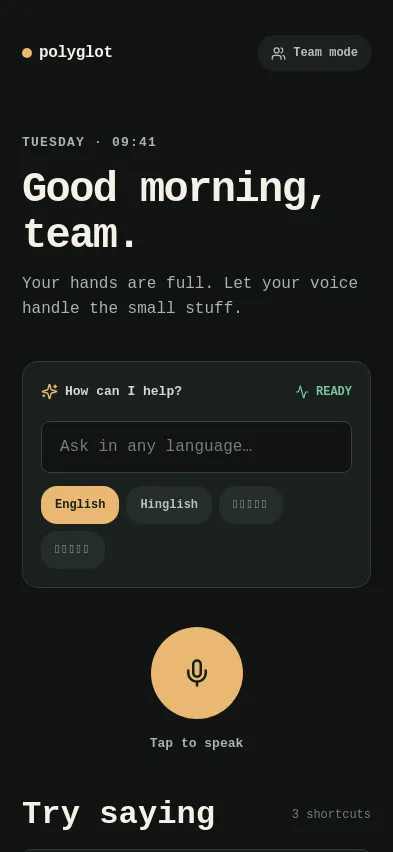 Polyglot AI Assistant
