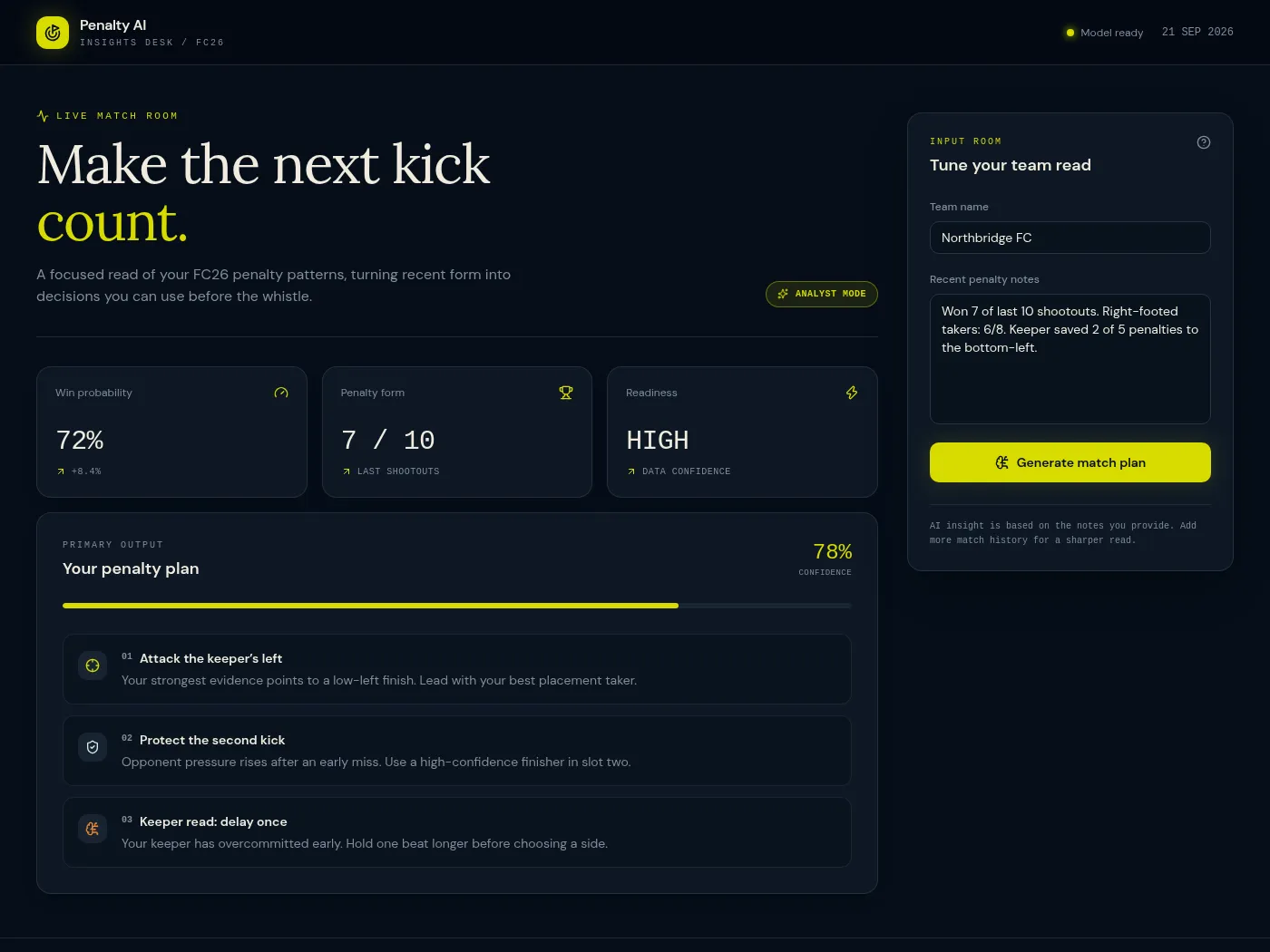 Penalty AI Insights