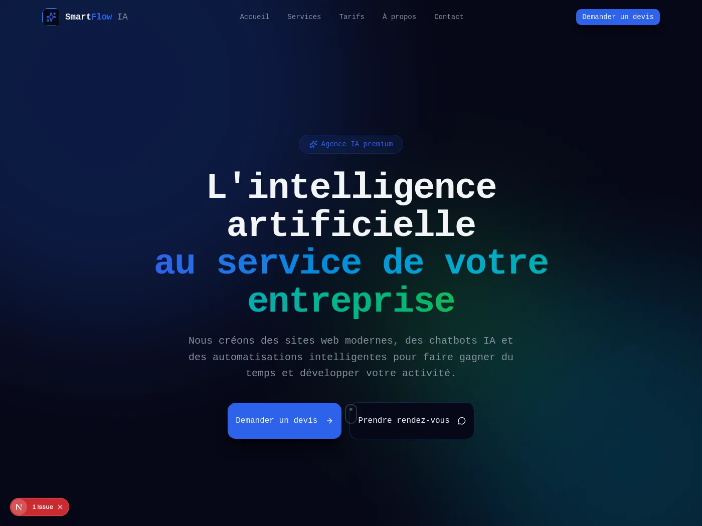 SmartFlow IA Premium Site