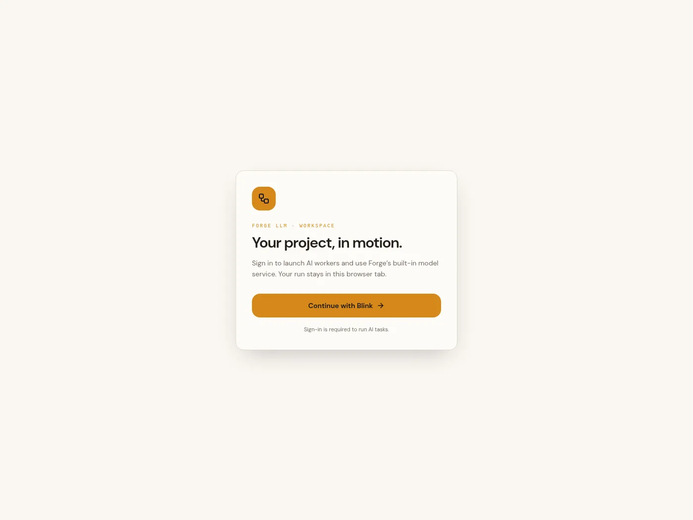 Forge LLM Orchestration OS