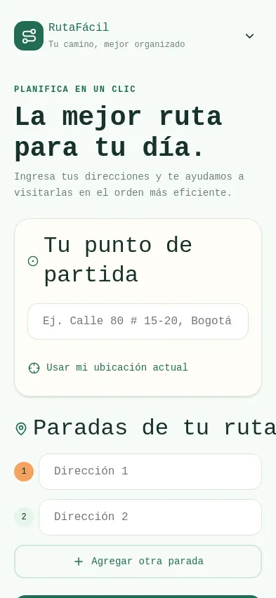 RutaFácil Móvil