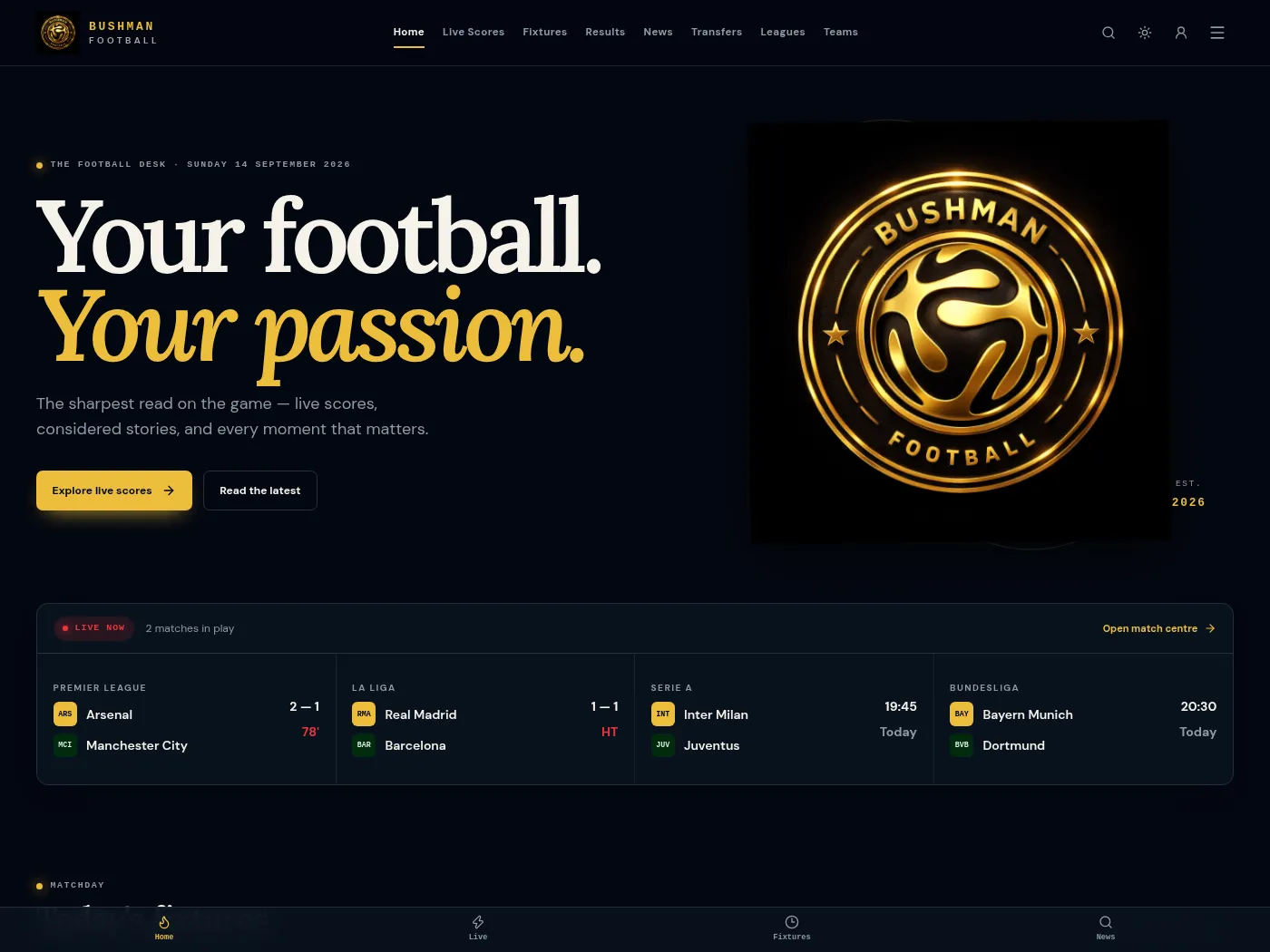 Bushman Football Hub