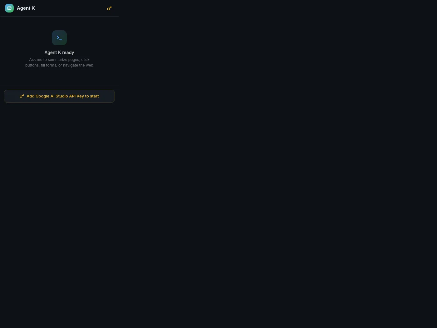 AI Studio Chrome Agent
