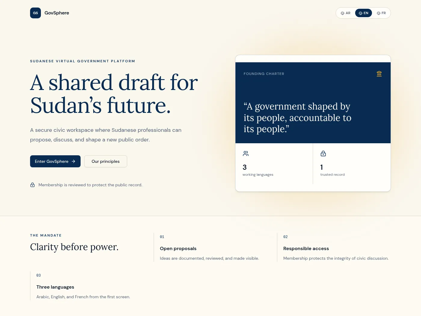 Sudanese GovSphere