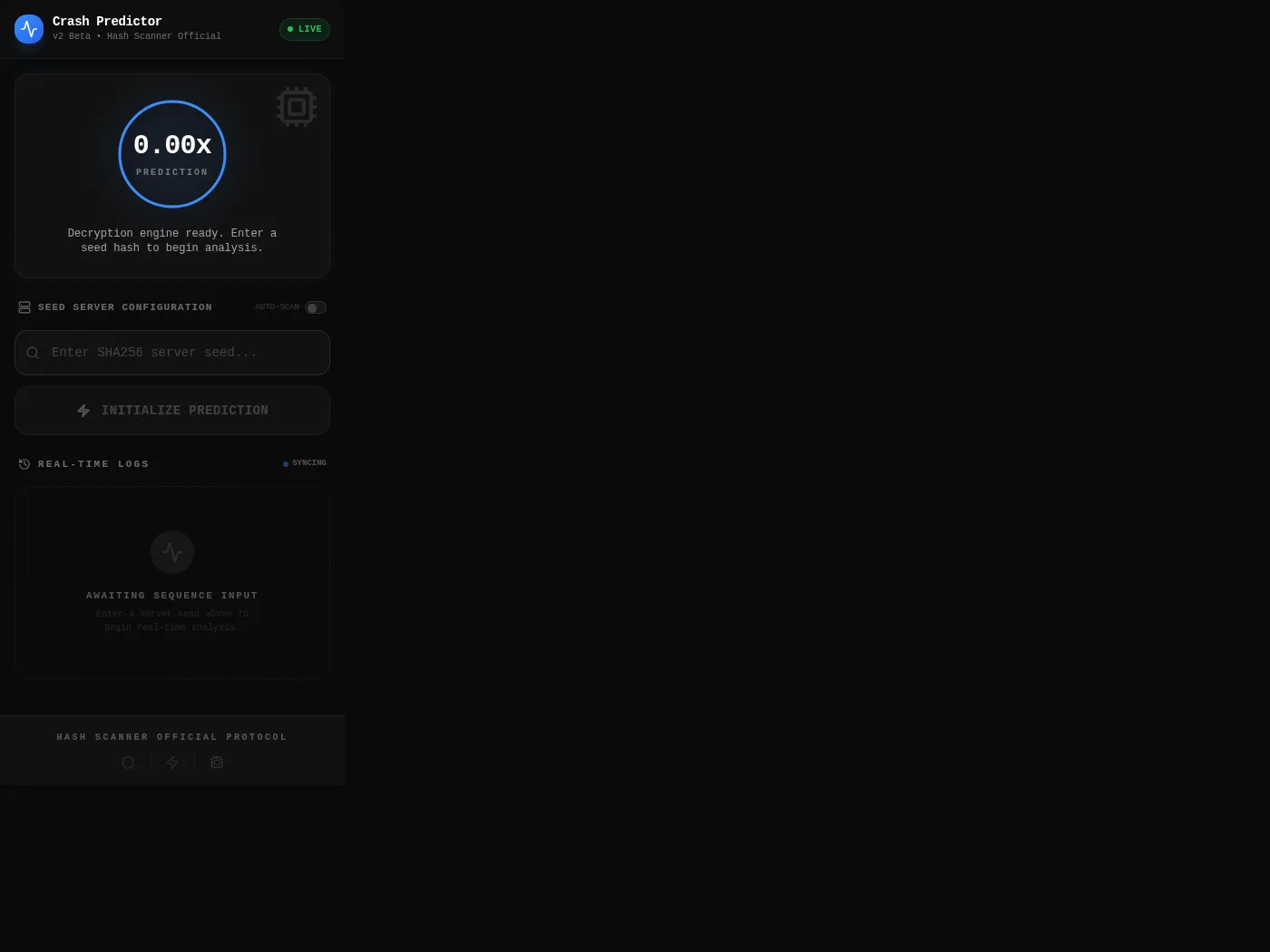 Crash Predictor Beta
