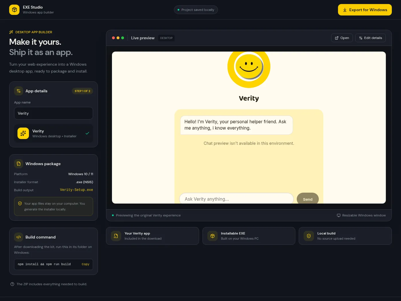 EXE App Builder