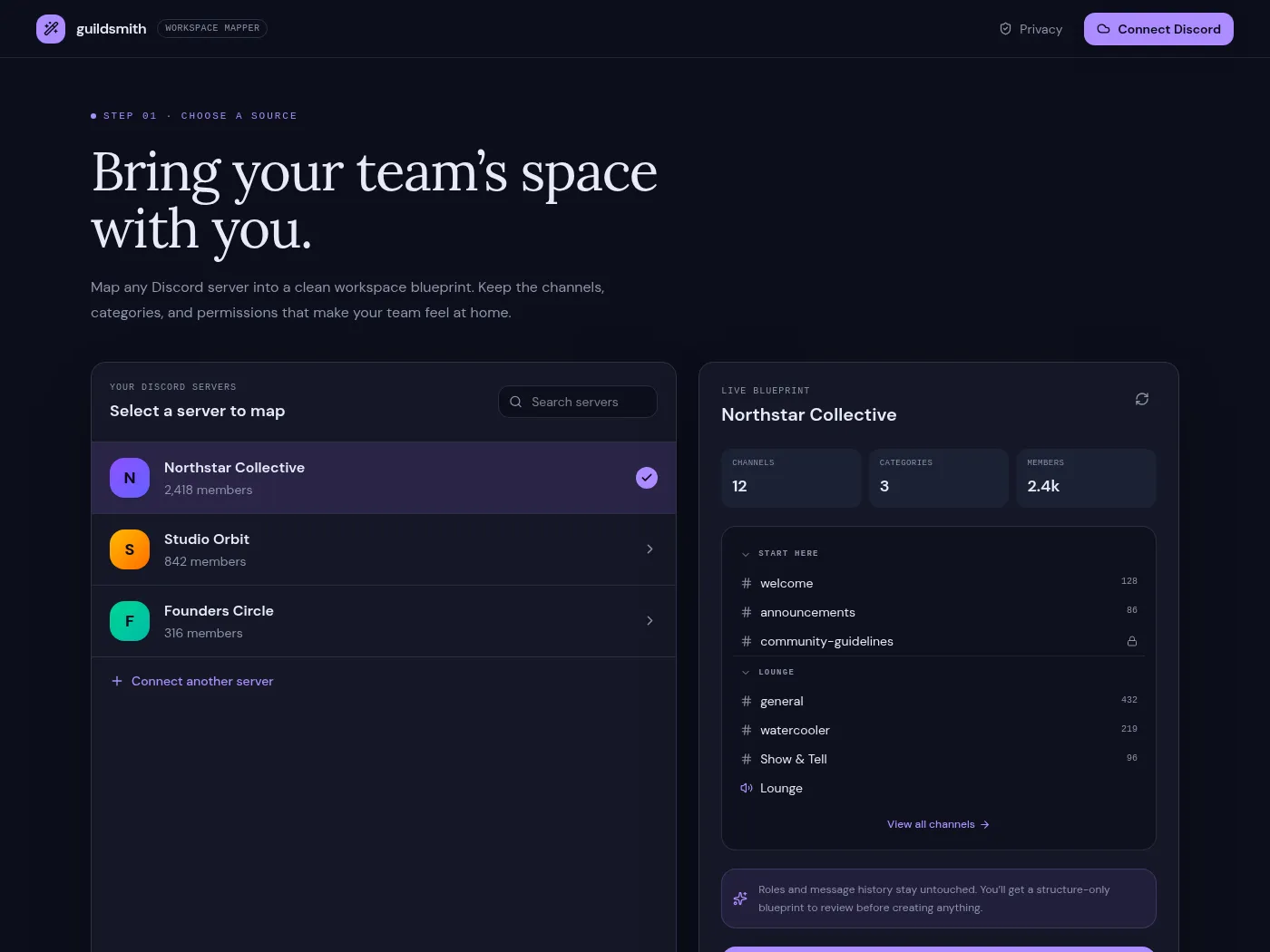 Discord Server Cloner