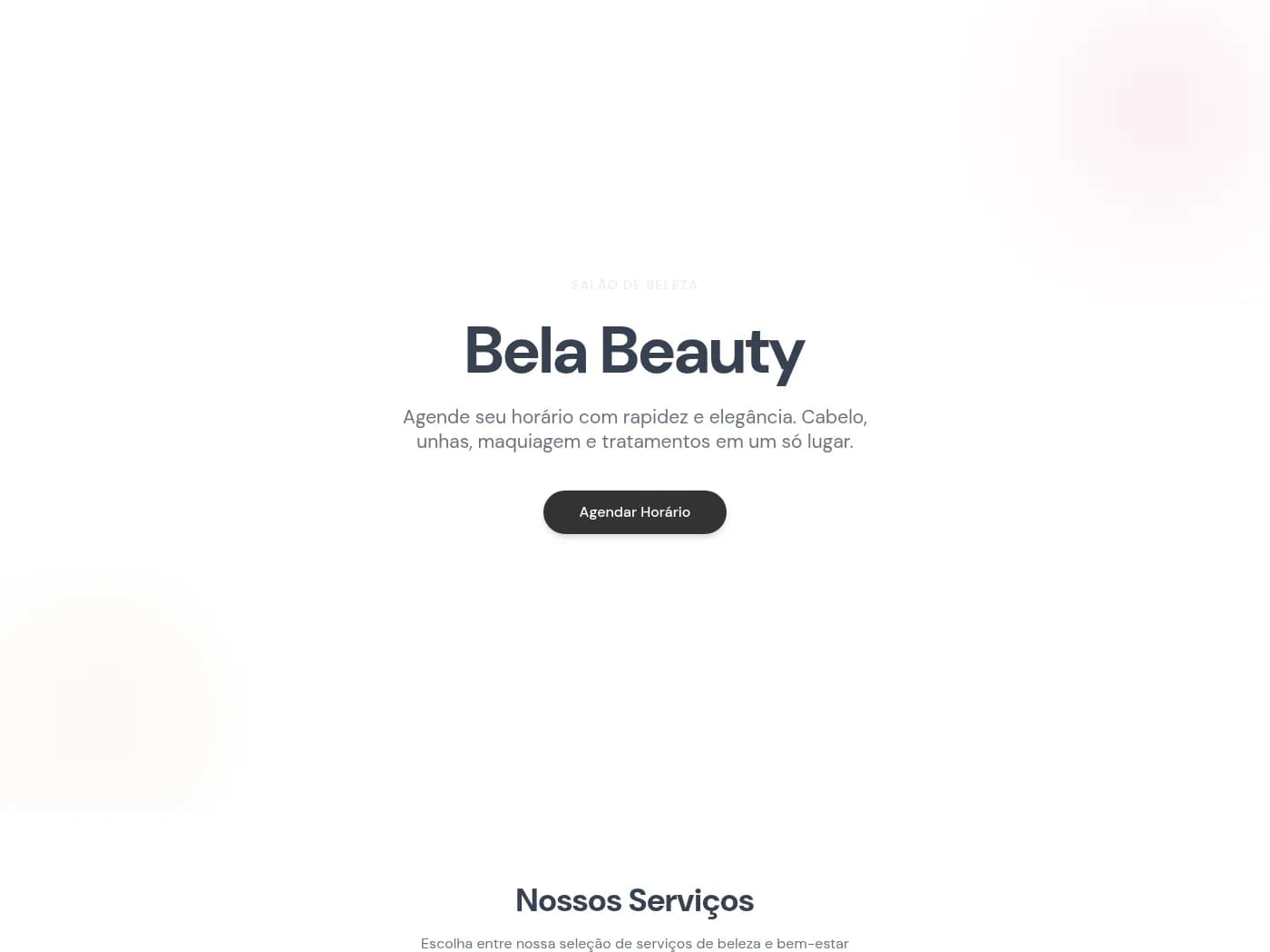 SaaS Beauty Scheduler