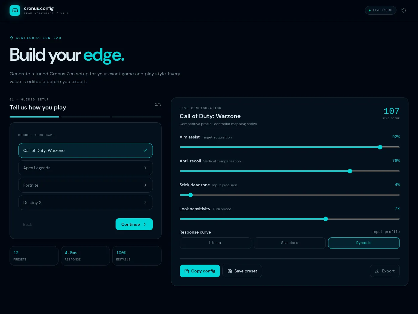 Cronus Configurator