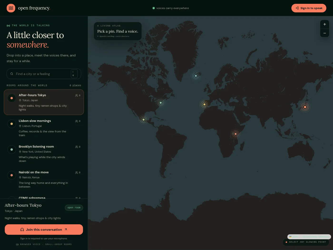 Voice Chat Map Server