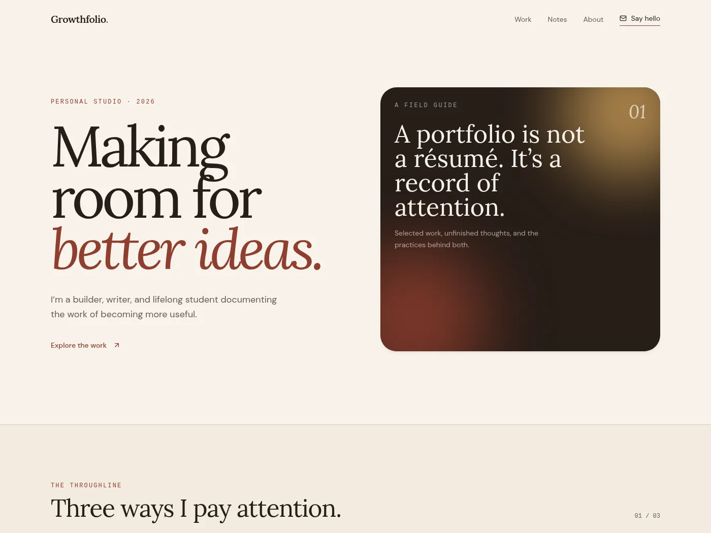 Growthfolio