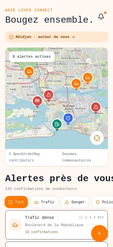 Waze Lover Connect
