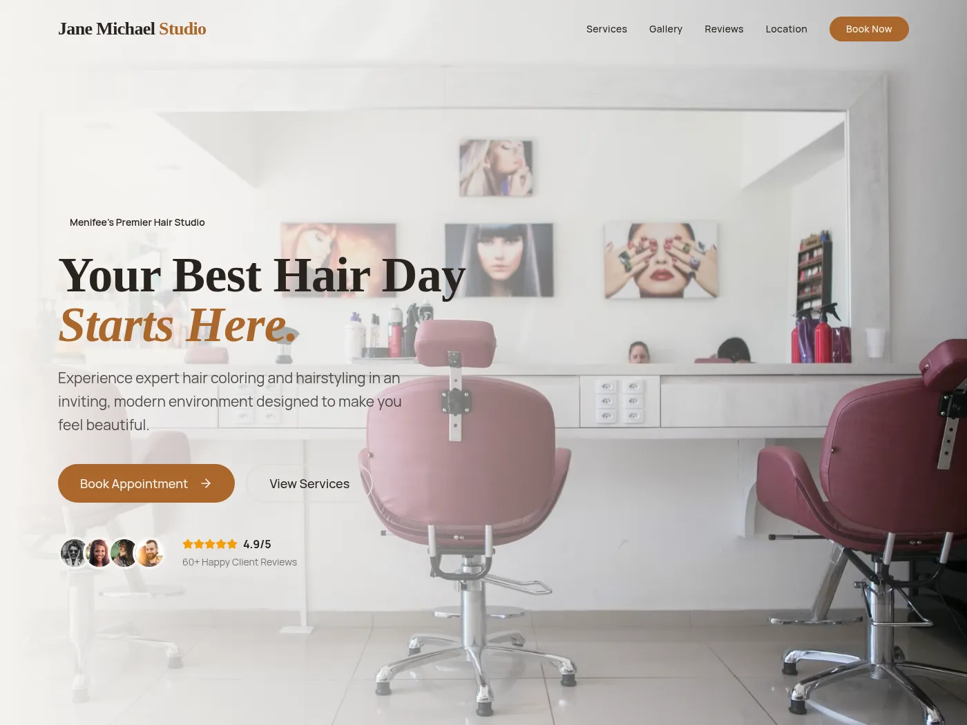 Jane Michael Studio Website