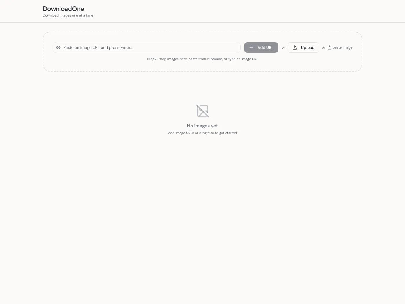 DownloadOne Image Helper