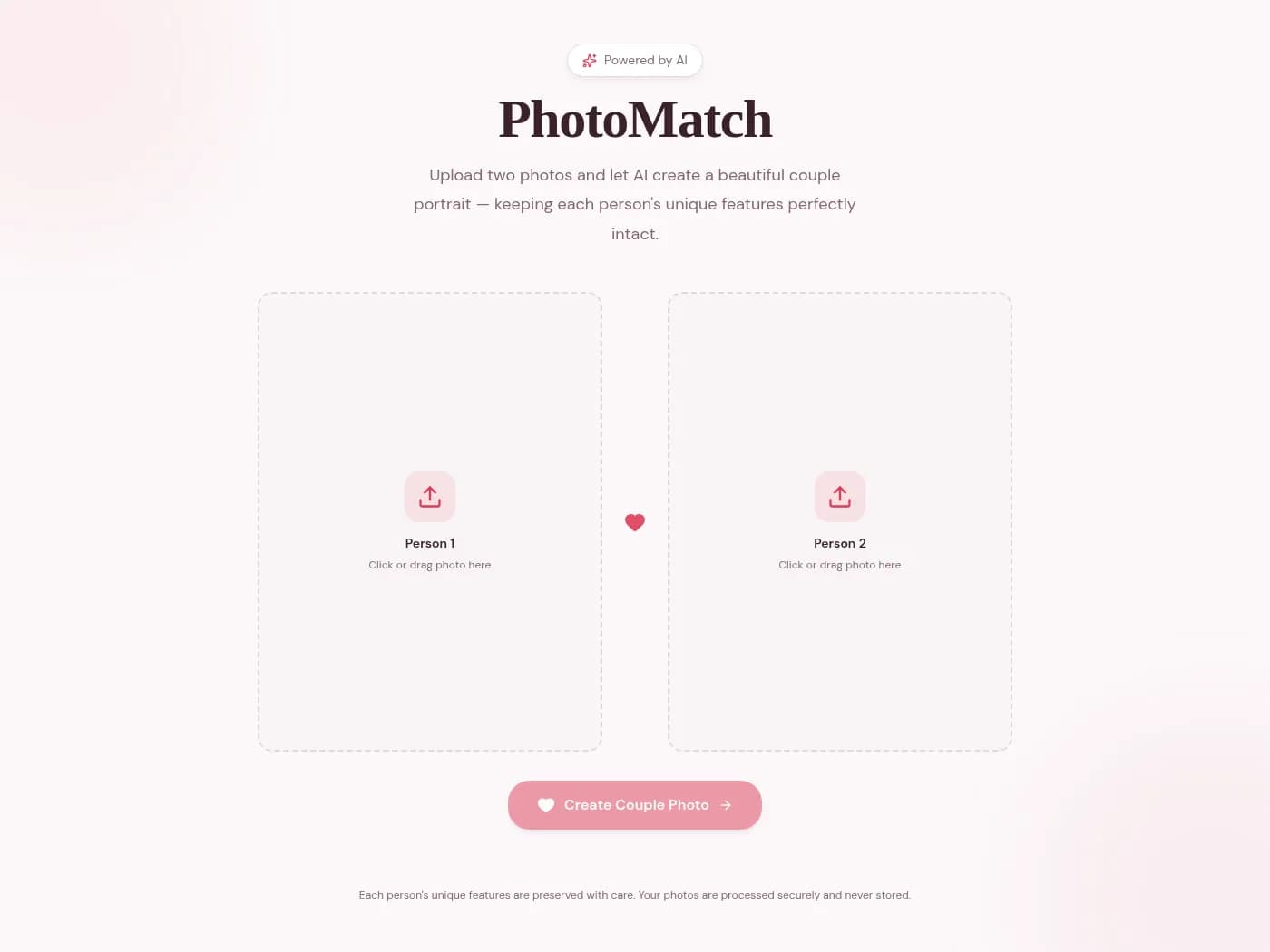 PhotoMatch Couple Creator
