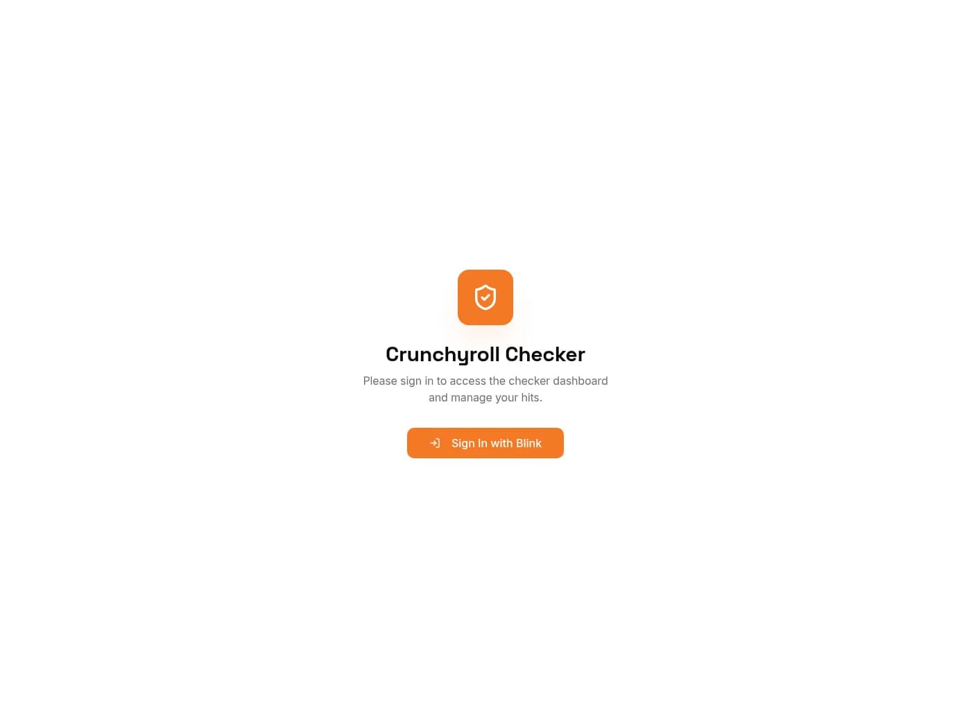 Crunchyroll Checker Web