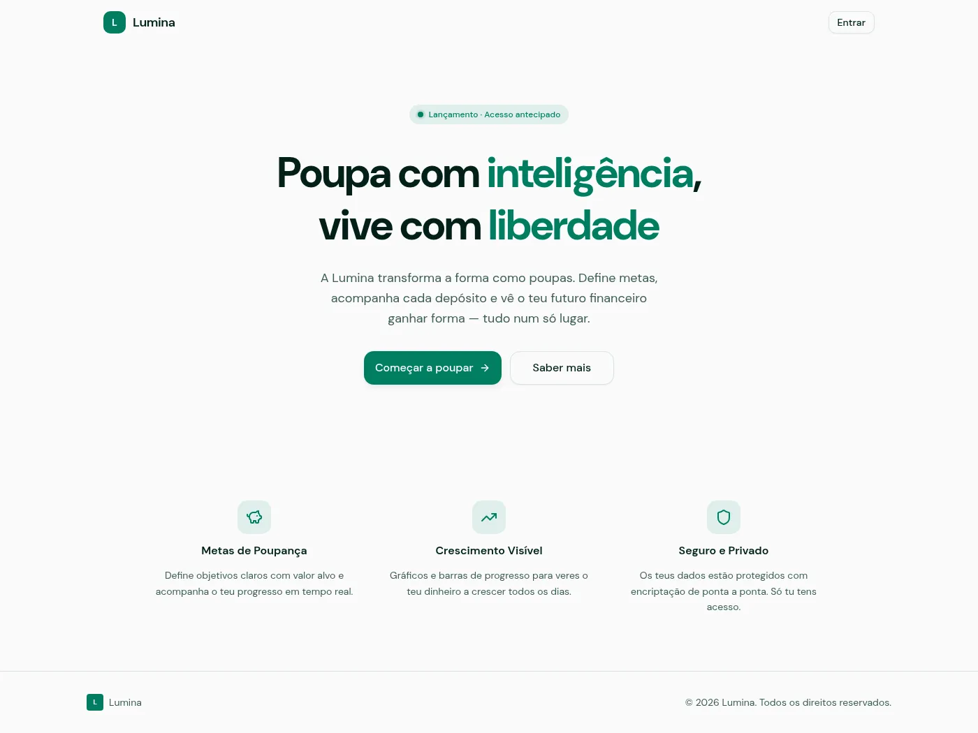 Lumina Savings Site