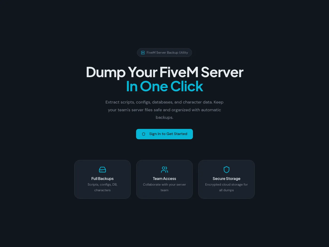 FiveM Server Dumper