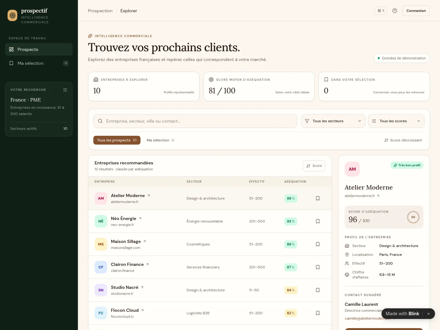 ProSaaS Prospect Finder
