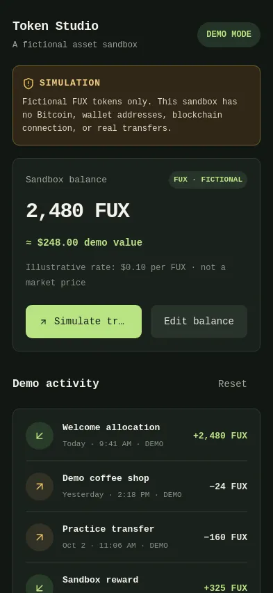 FauxBitcoin Wallet