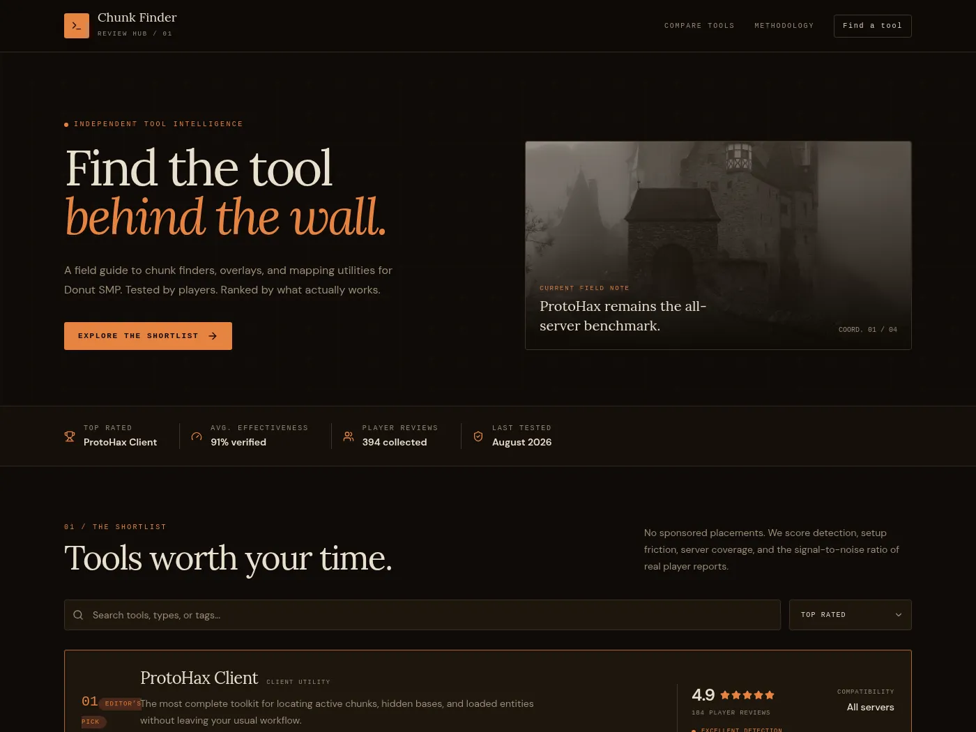 Chunk Finder Review Hub
