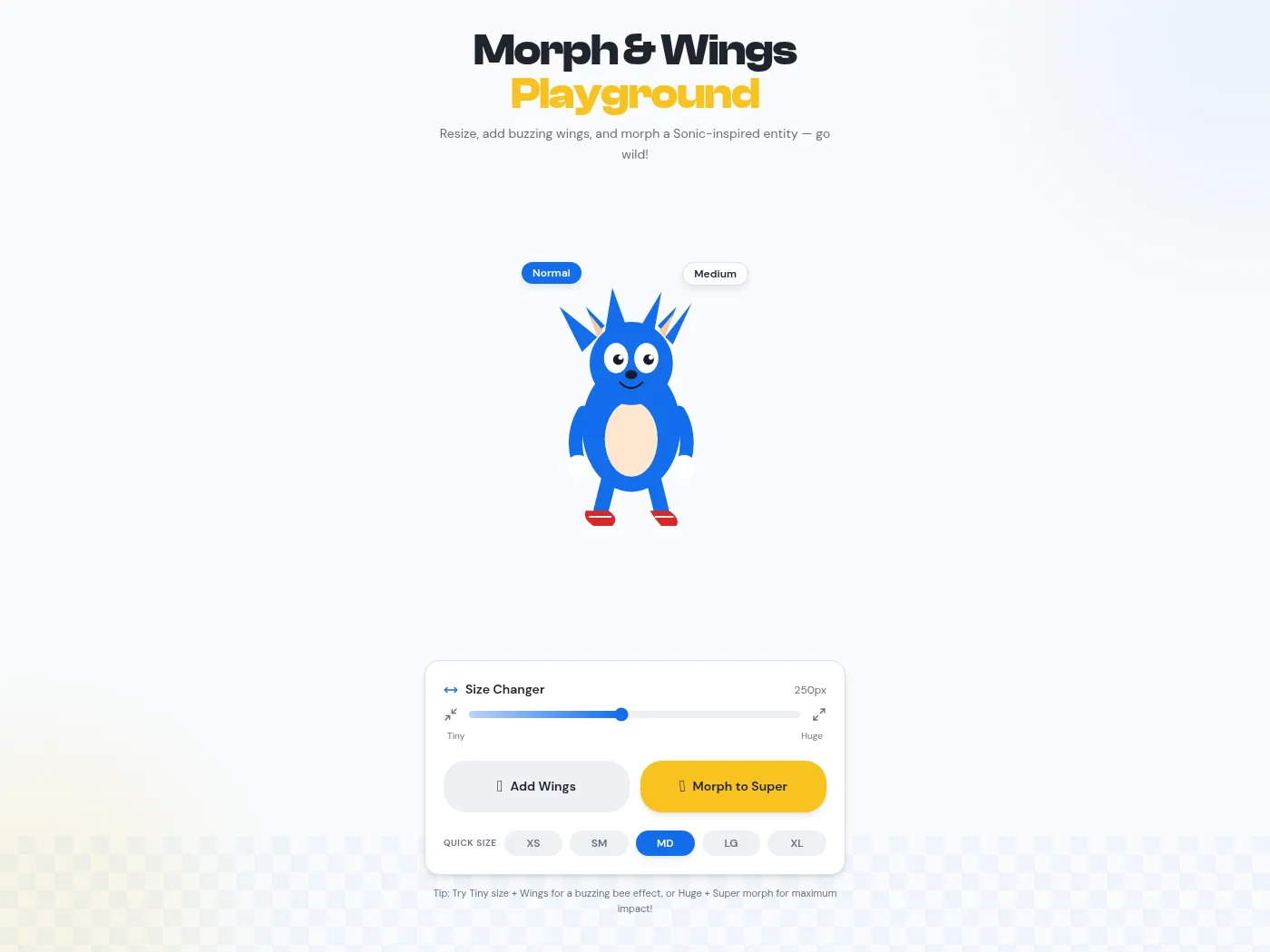 Morph & Wings Playground