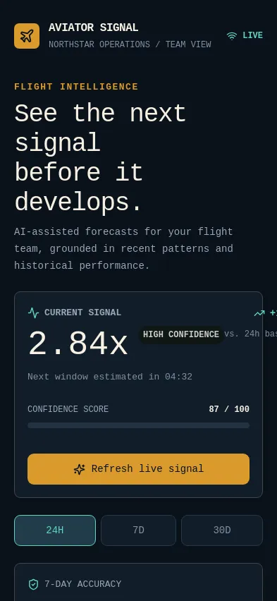 Aviator Signal Predictor