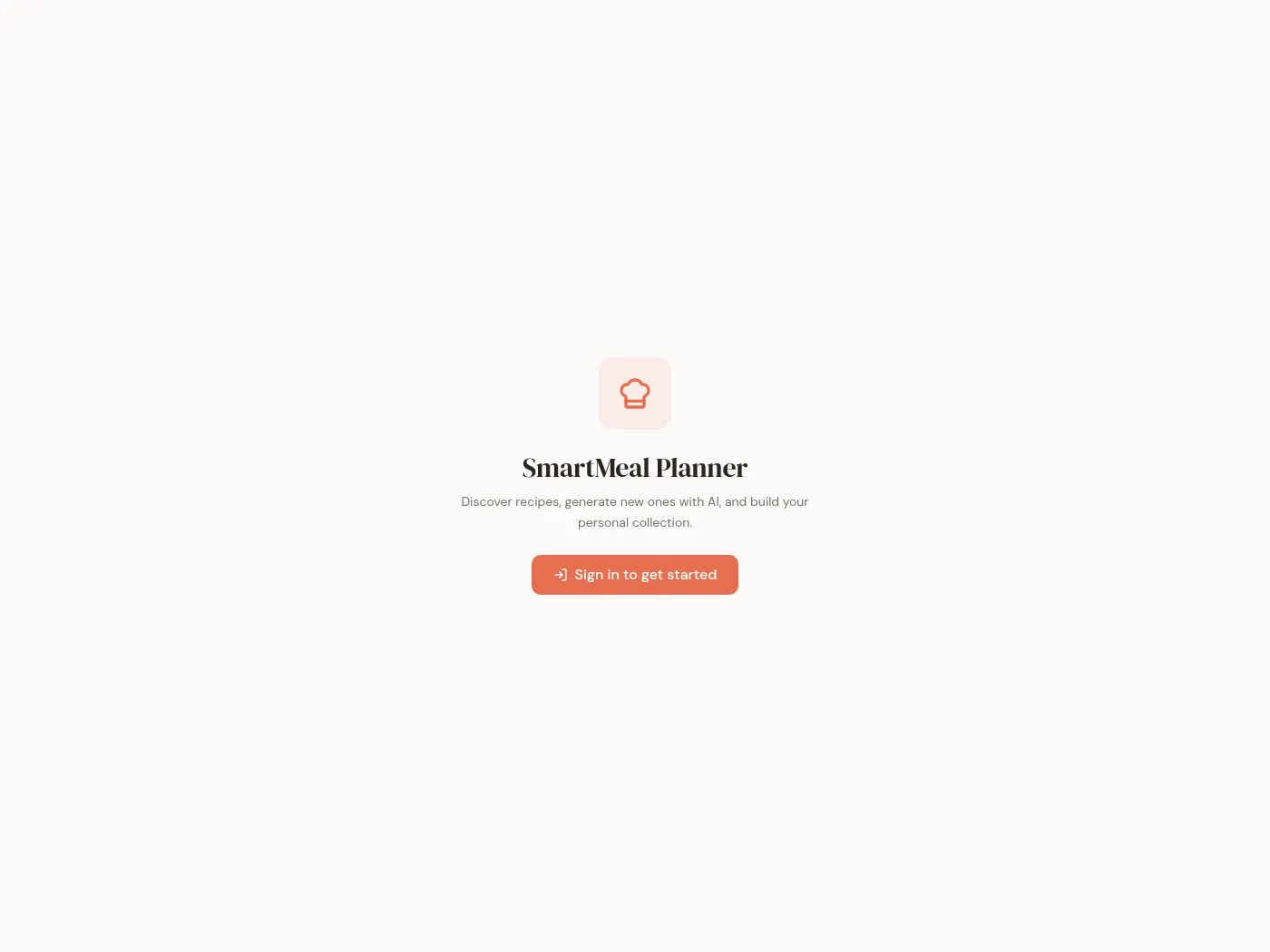 SmartMeal Planner