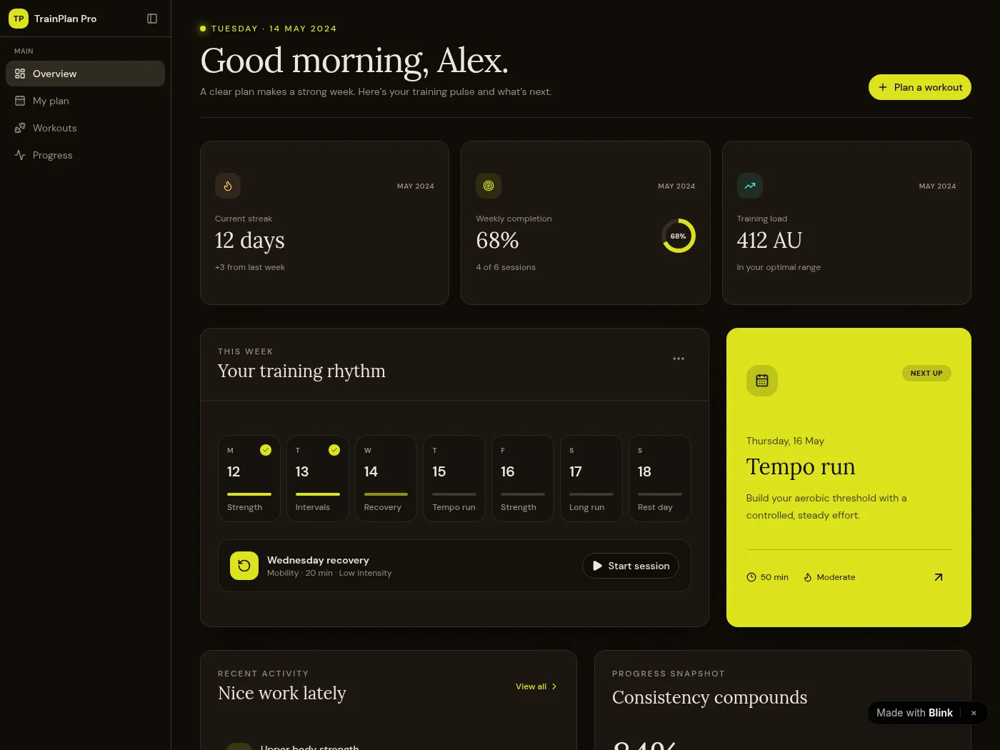 TrainPlan Pro