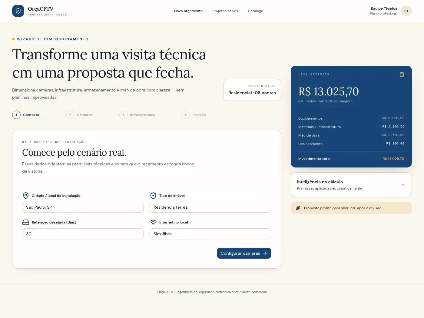 Prompt Mestre Orçamentos CFTV