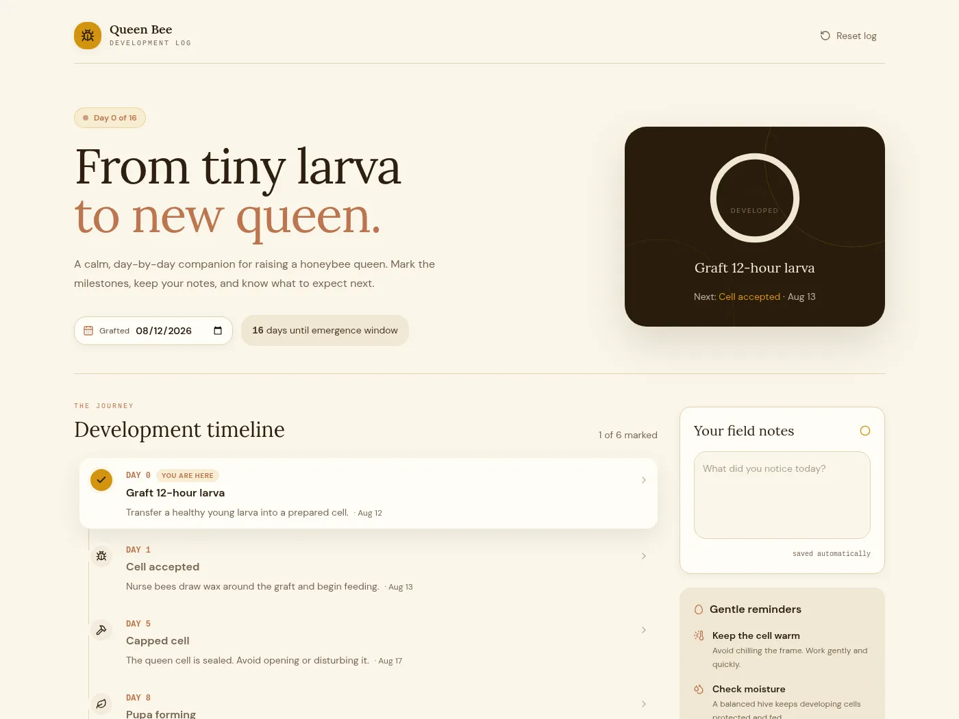 Queen Bee Tracker